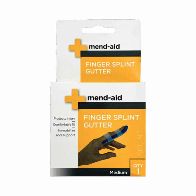 Finger Splint Gutter - Medium - Mend-Aid | BeMed